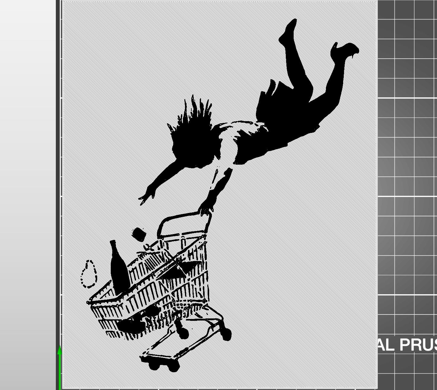 Banksy's Shop Until You Drop - 2 Color w/filament change (1 at a time ...