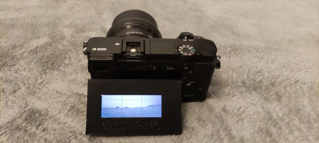 Panoramic "Viewfinder" for Sony a6000 by rumer | Download free STL ...