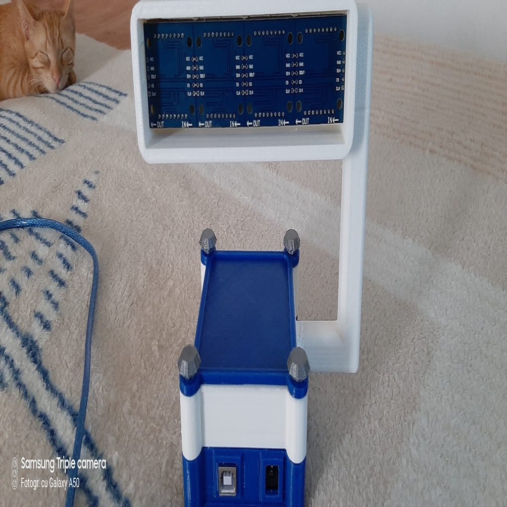 Matrix led weather station by Stefan Arnautu | Download free STL model ...