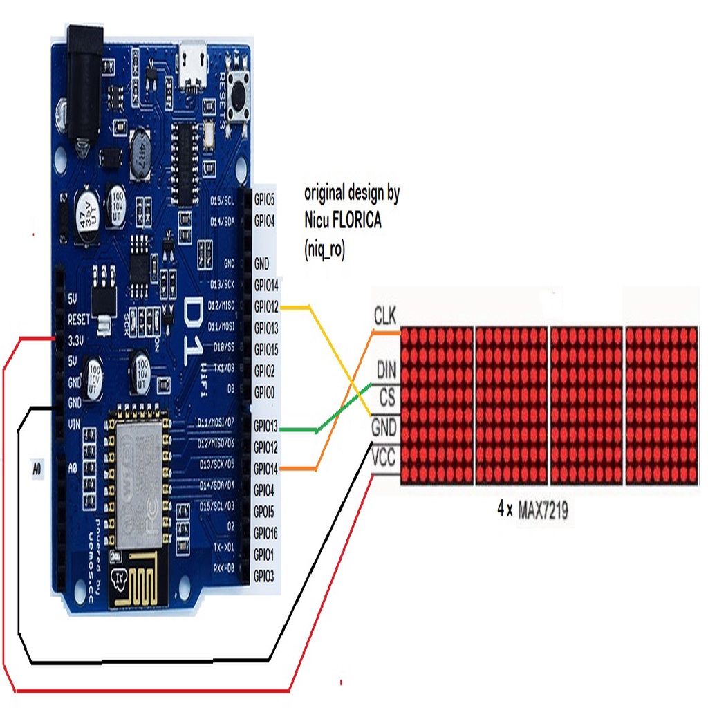 Matrix led weather station by Stefan Arnautu | Download free STL model ...