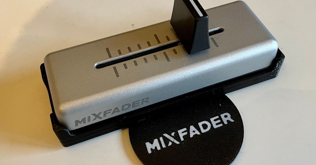 Mixfader Dock by Cuttin3ds | Download free STL model | Printables.com