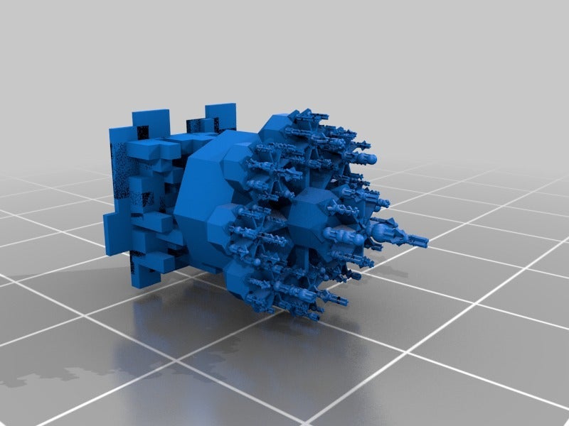 Structure Synth Castle test by Stefan | Download free STL model ...