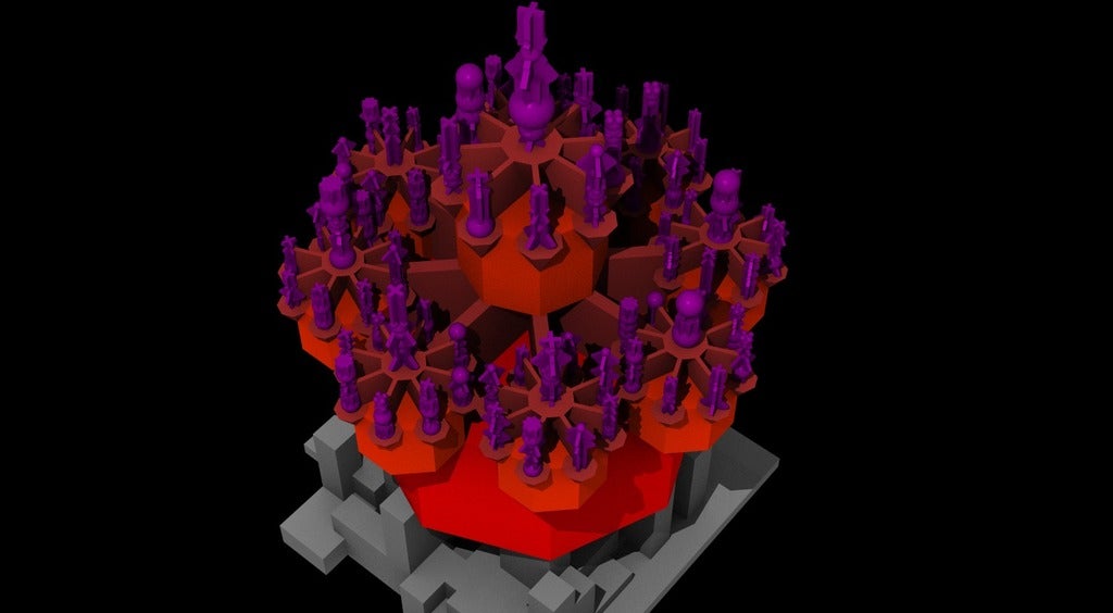 Structure Synth Castle test by Stefan | Download free STL model ...