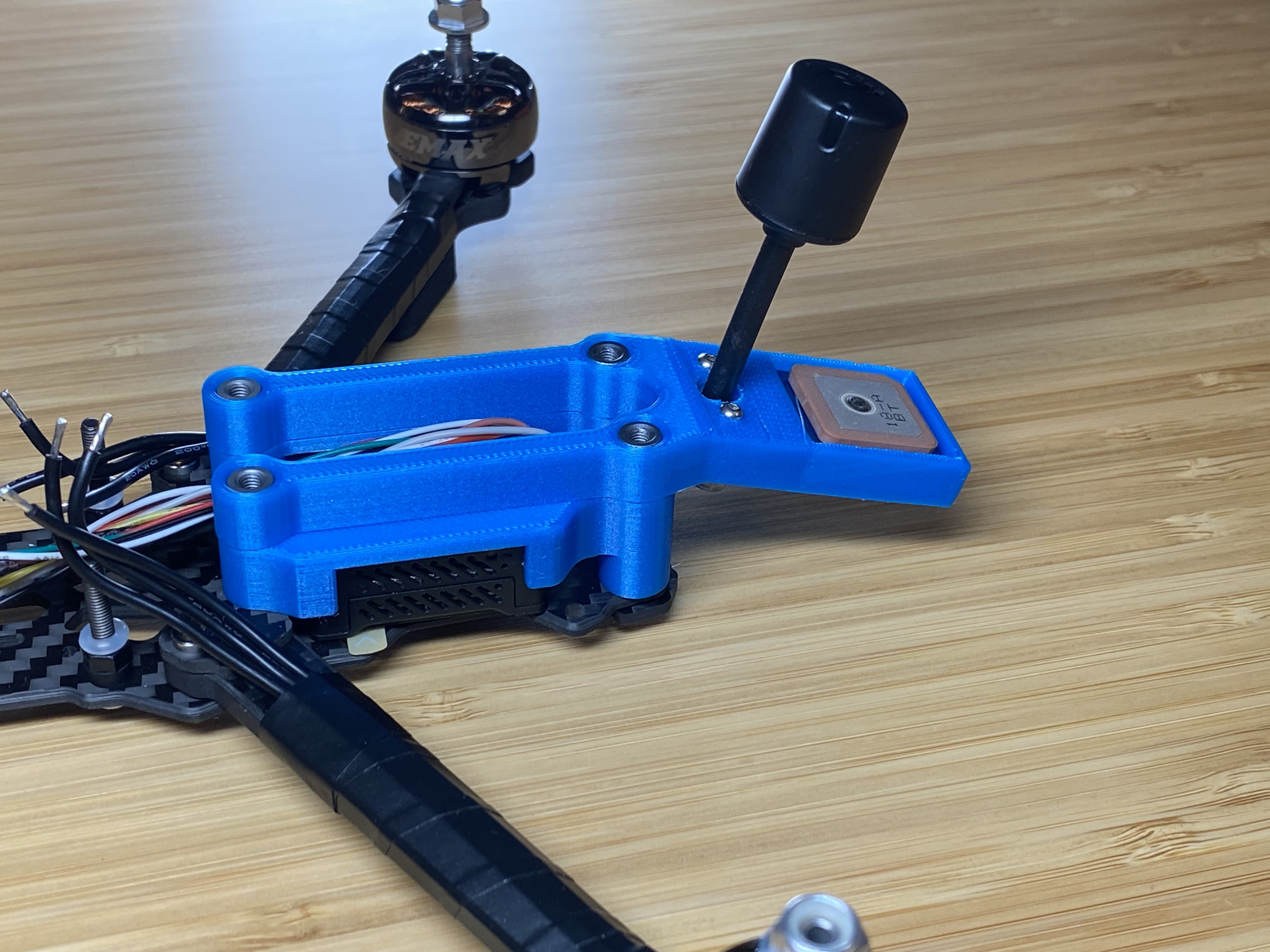 DJI O3 GPRC Mark 4 Upgrade with Antenna, GPS and Crossfire Holder by 3D ...