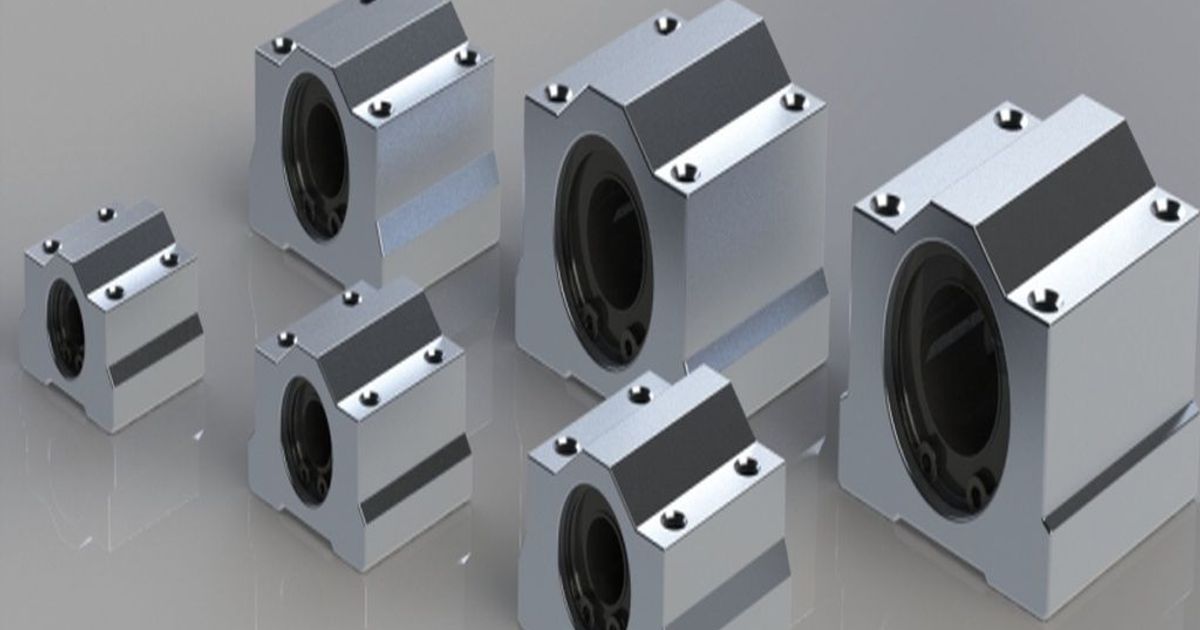 Blocchi cuscinetti lineari - Linear bearings block SCS6UU - SCS8UU ...