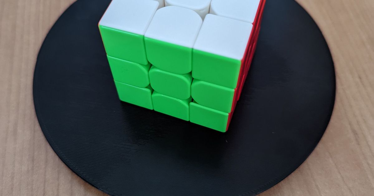 Rotating Platform(No bearings required) by EvoTeam3D | Download free ...