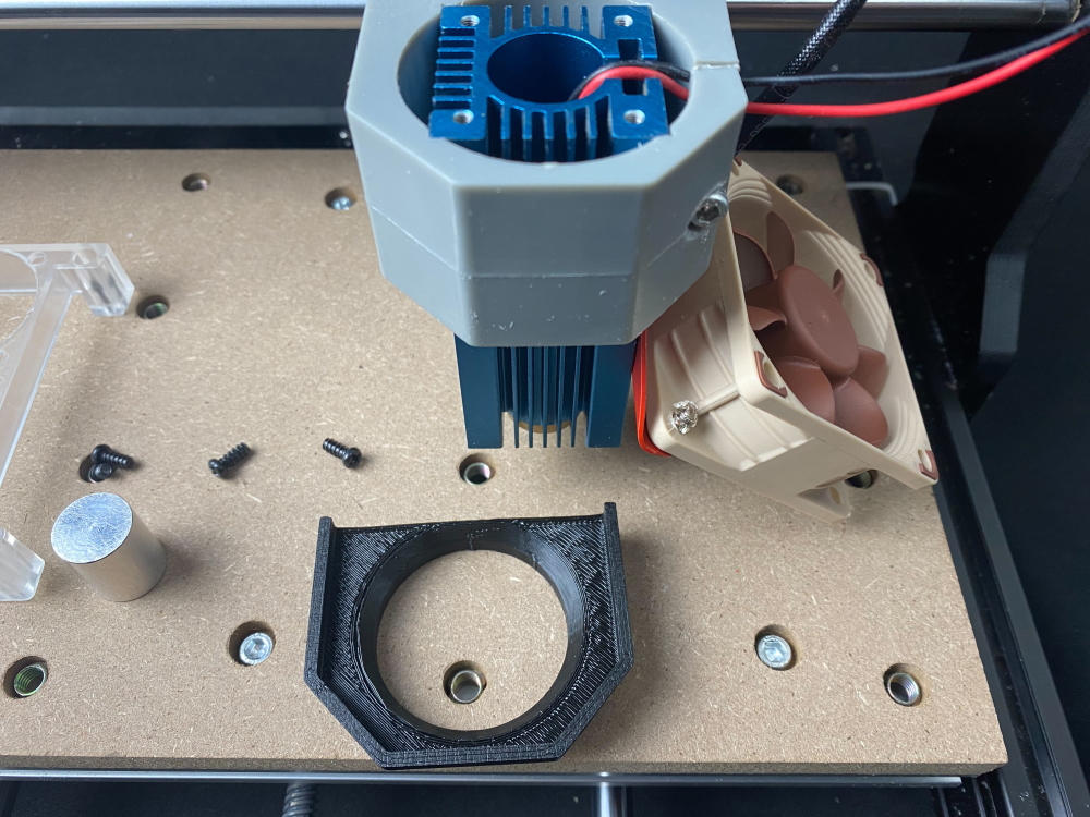 3018 PRO CNC Laser FAN Upgrade 30->40 mm by hardwarepoint | Download ...