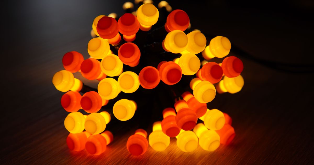 Christmas lights covers by bartekk | Download free STL model ...