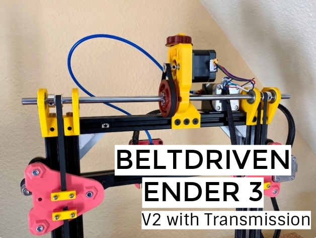 Belt Driven Ender 3/Pro/V2 and CR10 by KevinAkaSam | Download free STL ...