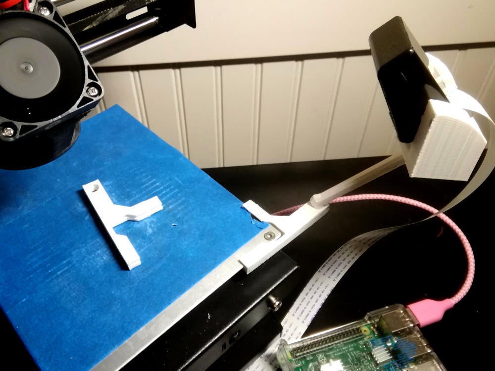 MP Mini V2 RasPi camera attachment by Stefan | Download free STL model ...