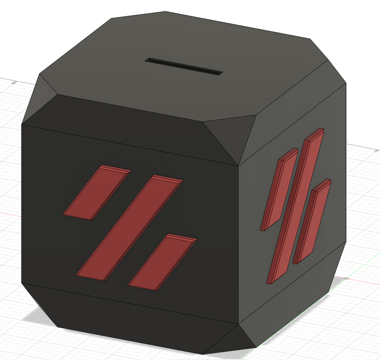 Voron Cube Styled Piggy-Bank by LudiusB | Download free STL model ...