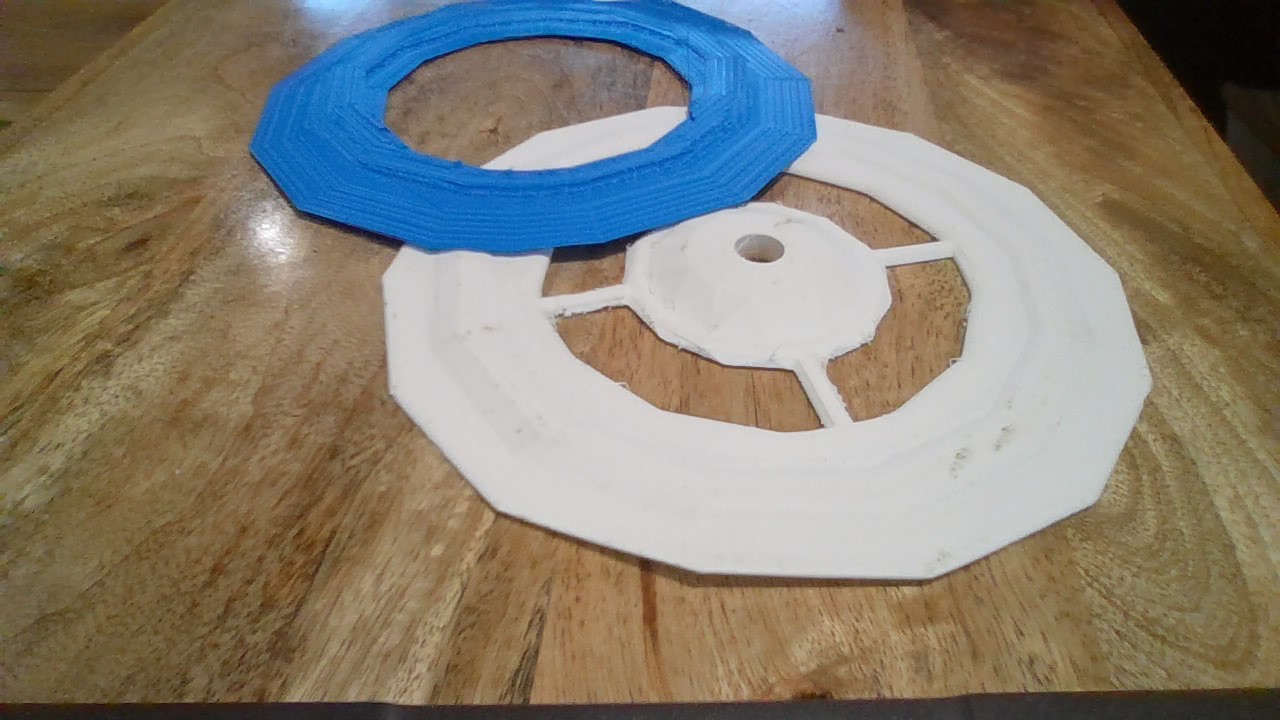 long distance 50m frisbees by Philament | Download free STL model ...