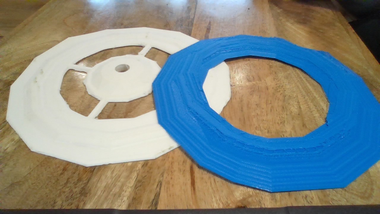 long distance 50m frisbees by Philament | Download free STL model ...