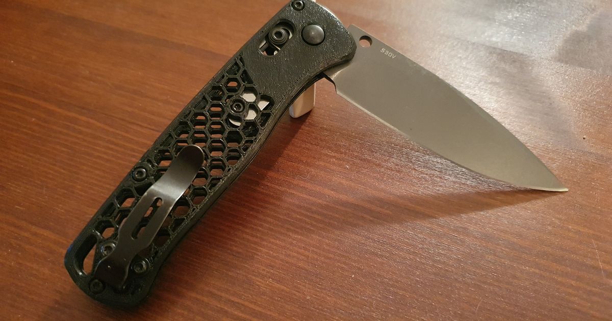 Benchmade Bugout 535 Knife Scales par Henne | Téléchargez gratuitement ...