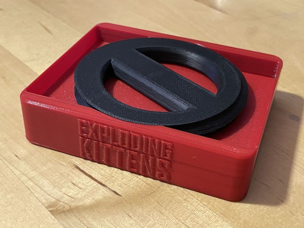 Card Game Box - Exploding Kittens - Keeper - Cardgame by k-eye ...