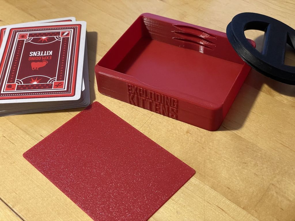 Card Game Box - Exploding Kittens - Keeper - Cardgame by k-eye ...