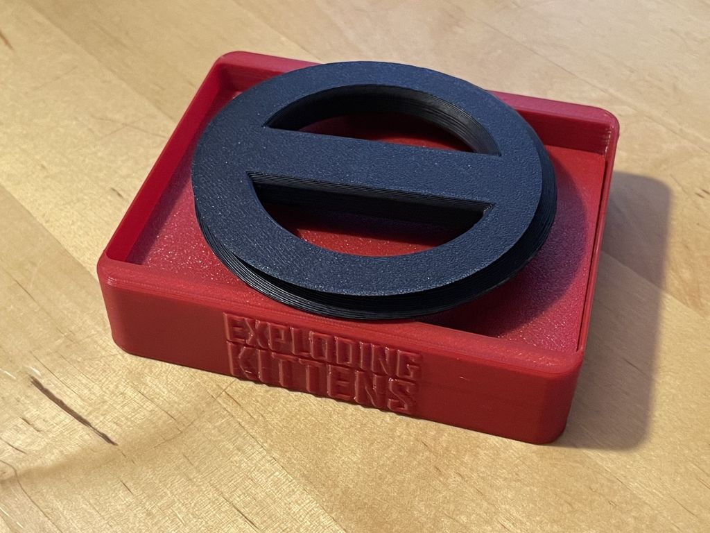 Card Game Box - Exploding Kittens - Keeper - Cardgame by k-eye ...