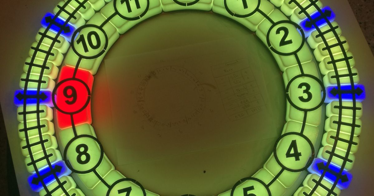 GL clock by Dragos | Download free STL model | Printables.com