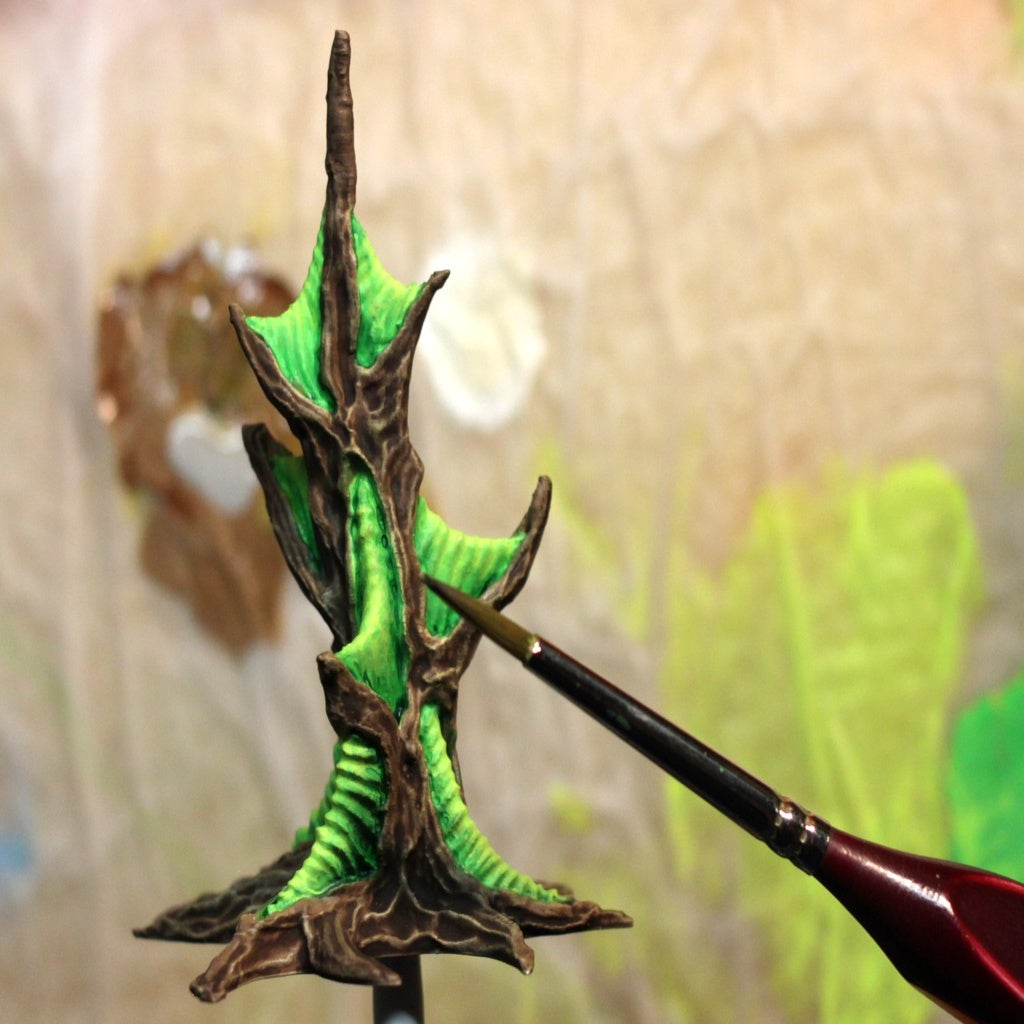 Tabletop plant: "Webbing Tree" (Alien Vegetation 17) by GrimGreeble ...