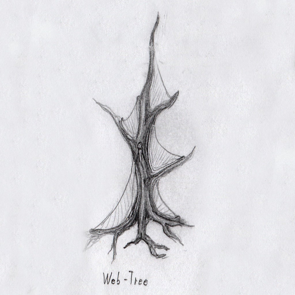 Tabletop plant: "Webbing Tree" (Alien Vegetation 17) by GrimGreeble ...