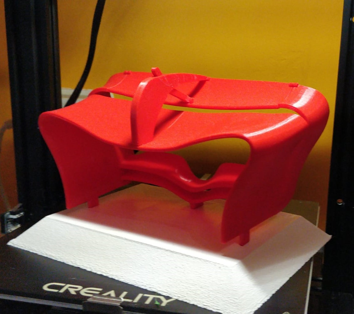 F1 rear wing with moving DRS flap por thipilopo | Descargar modelo STL ...