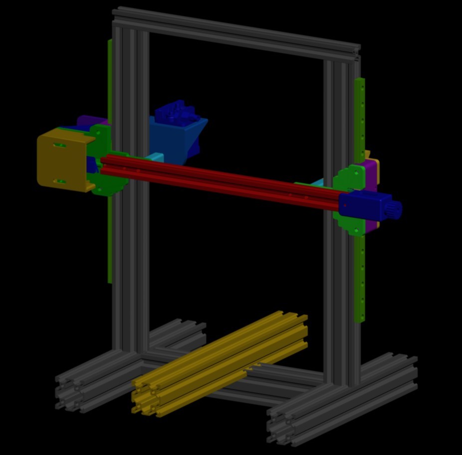 Ender 3 / Aquila Frame Rails for Sizing and Modeling by JEBurroughs ...