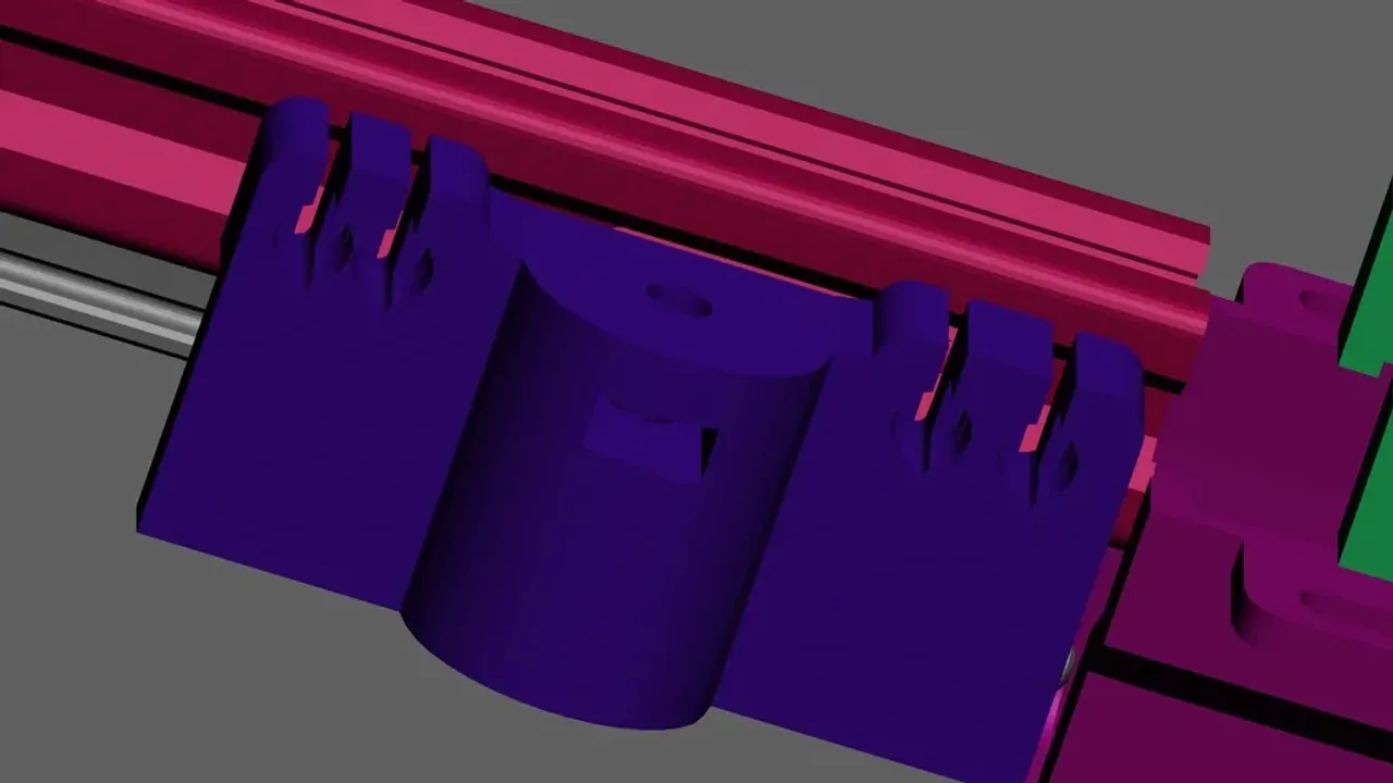 Voxelab Aquila X-Axis MGN12 Linear Rail conversion- All Printable by JEBurroughs | Download free ...