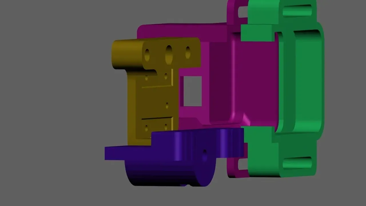 Voxelab Aquila X-Axis MGN12 Linear Rail conversion- All Printable by JEBurroughs | Download free ...