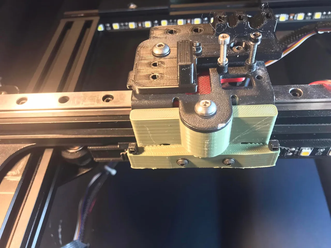 Voxelab Aquila X-Axis MGN12 Linear Rail conversion- All Printable by JEBurroughs | Download free ...