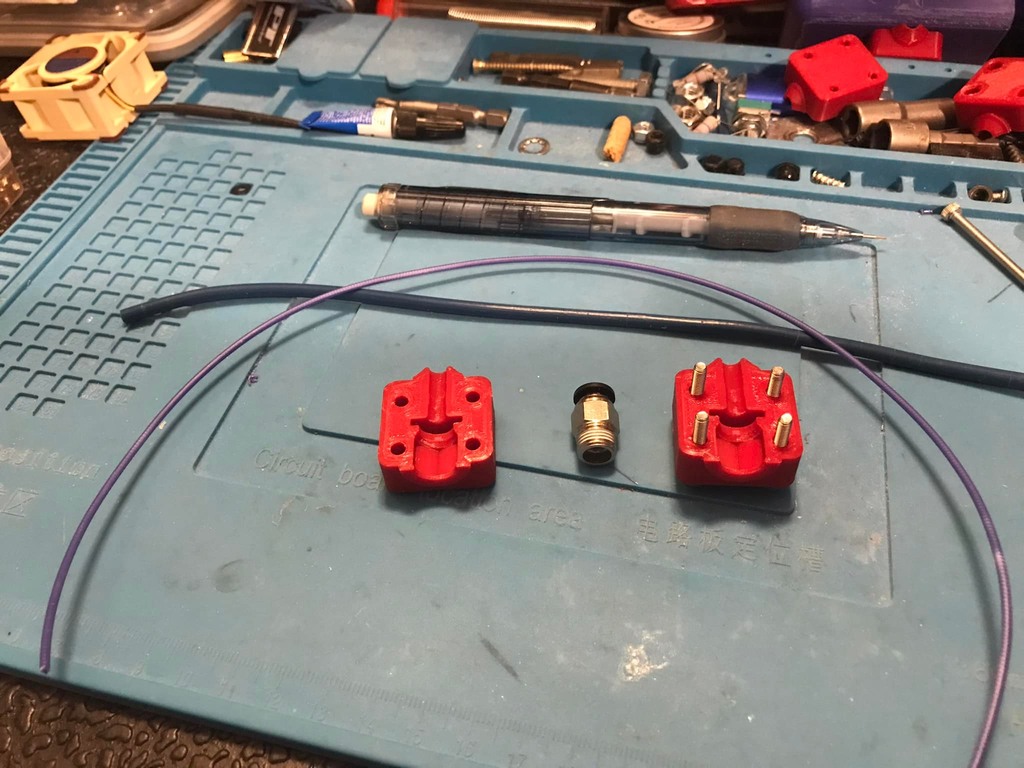Pneumatic Fitting Tubing Brake for 3D Printers by JEBurroughs ...