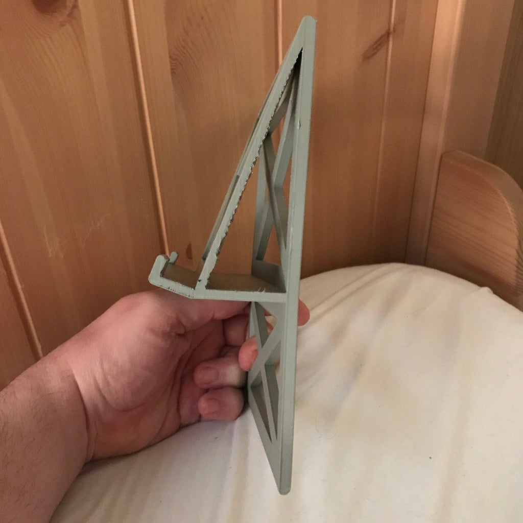 iPad bed stand by Owt From Nowt | Download free STL model | Printables.com