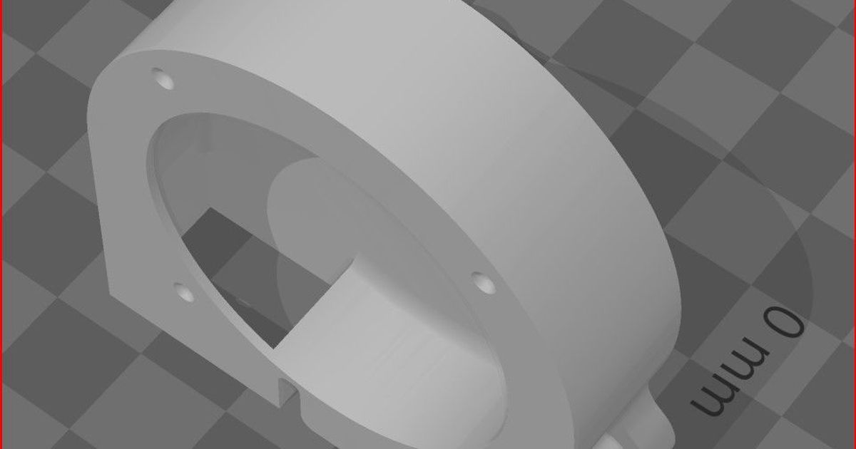 40mm Fan Adapter-converter for 5015 Radial to 40mm Axial by JEBurroughs ...