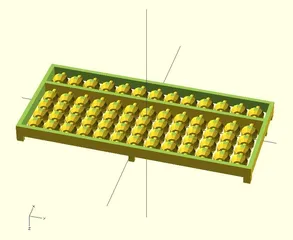 Soroban Cranmer Abacus by Magno de Alcantara Leite Alcantara Leite | Download free STL model ...