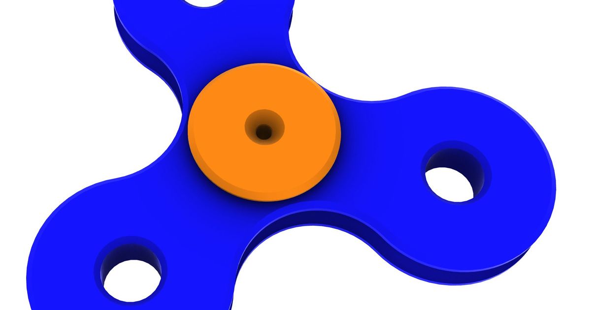Fidget Spinner by Dani C | Download free STL model | Printables.com