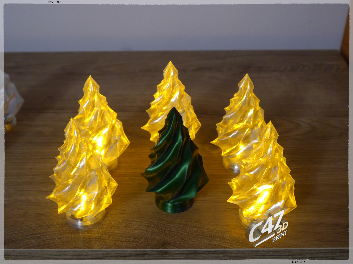 Evergreen Led candle - vase mode by C47_3d | Download free STL model ...
