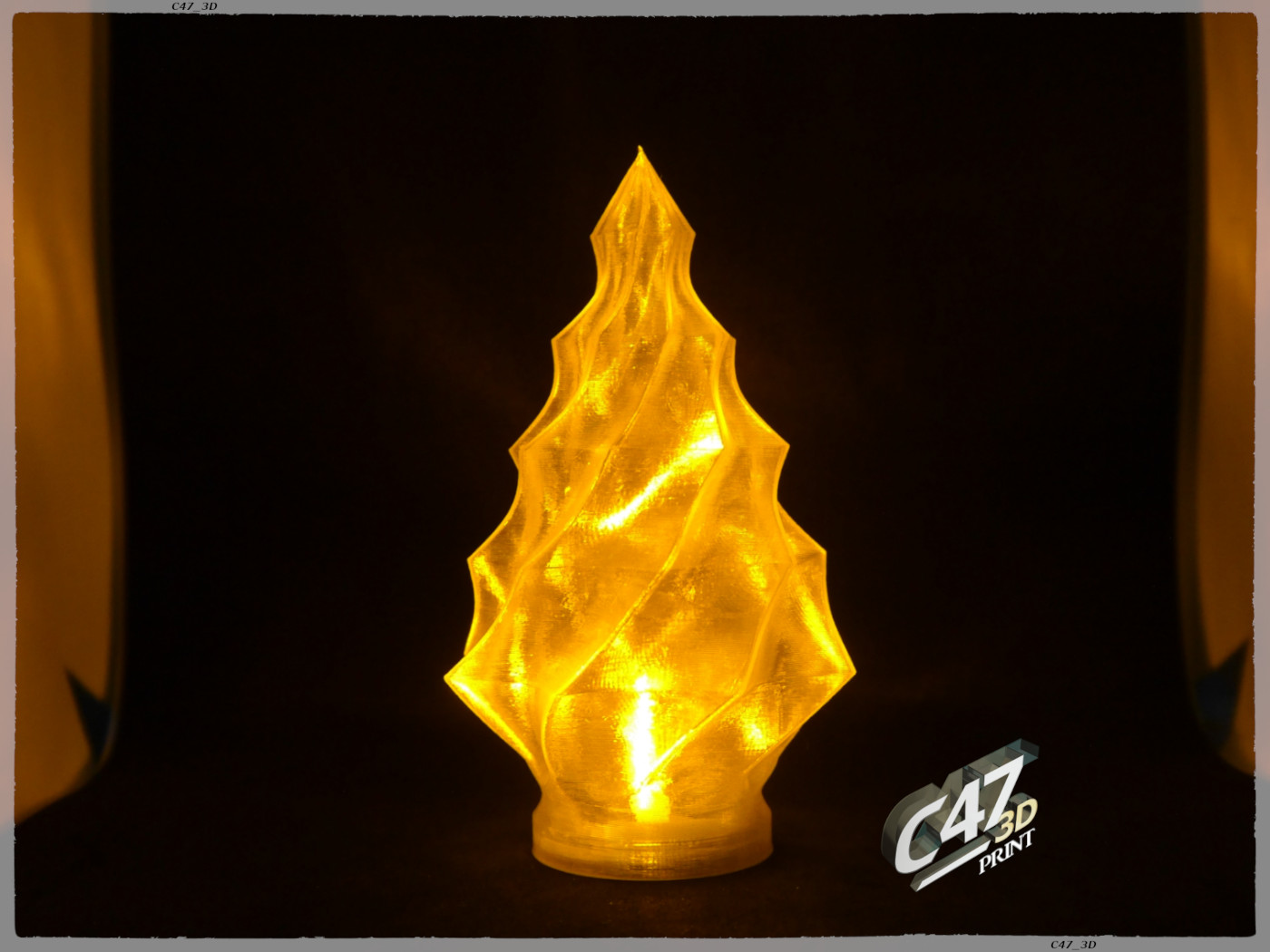 Evergreen Led candle - vase mode by C47_3d | Download free STL model ...