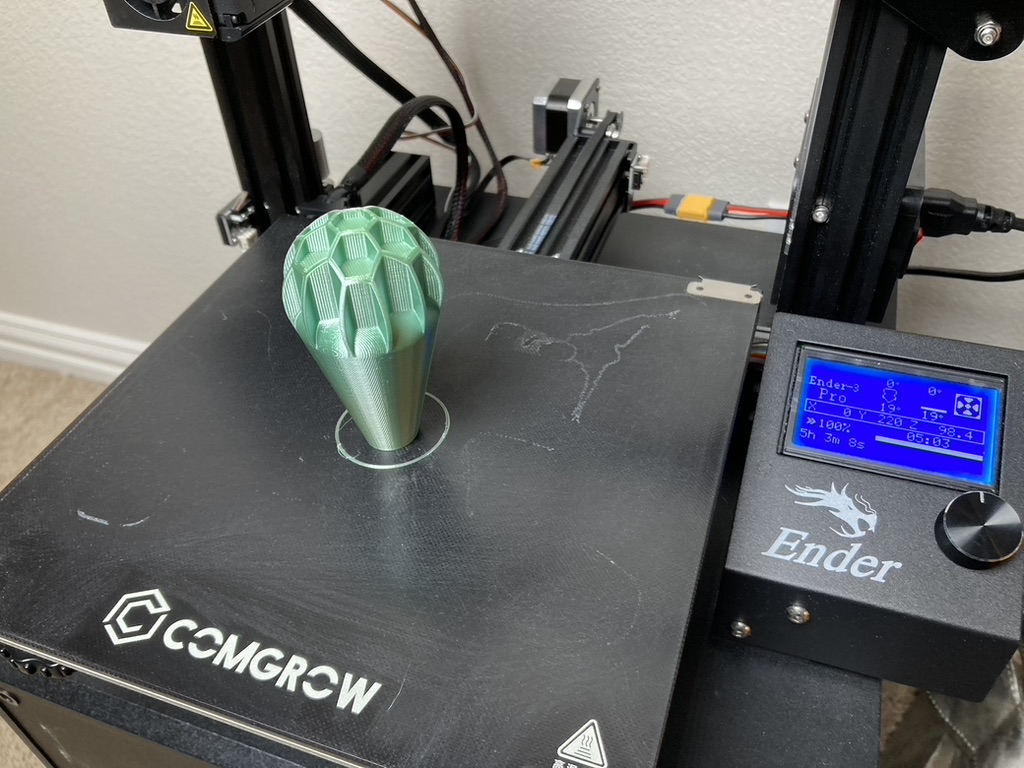 Hex Mustang Shifter por trey | Descargar modelo STL gratuito ...