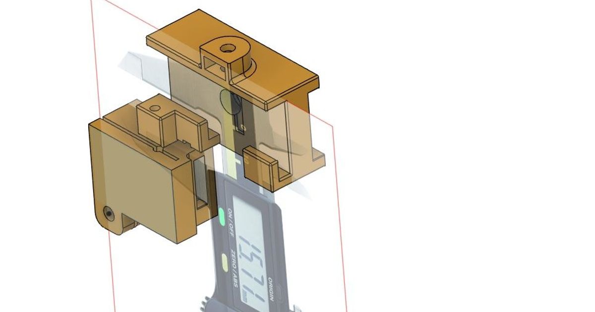 Filament measuring tool by ma3x | Download free STL model | Printables.com