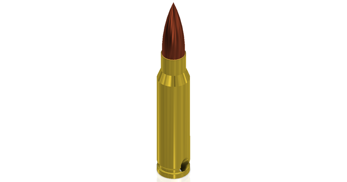Bullet keychain by Obama | Download free STL model | Printables.com