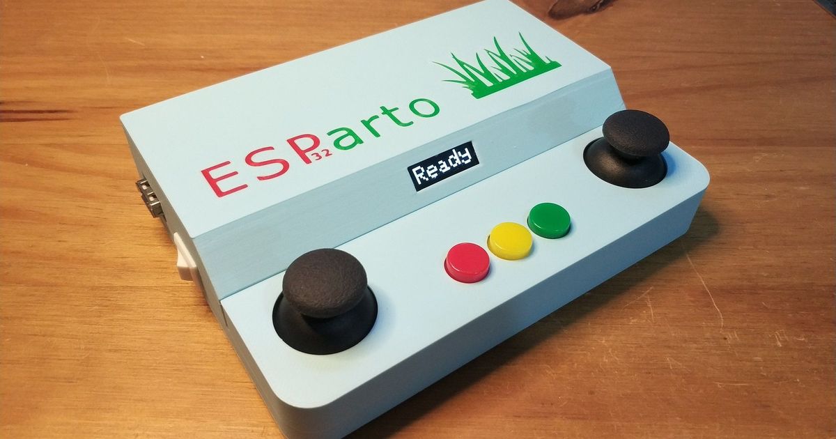 ESParto Cyberdeck : An ESP32-based remote control for your RC projects by Vodzurk | Download ...