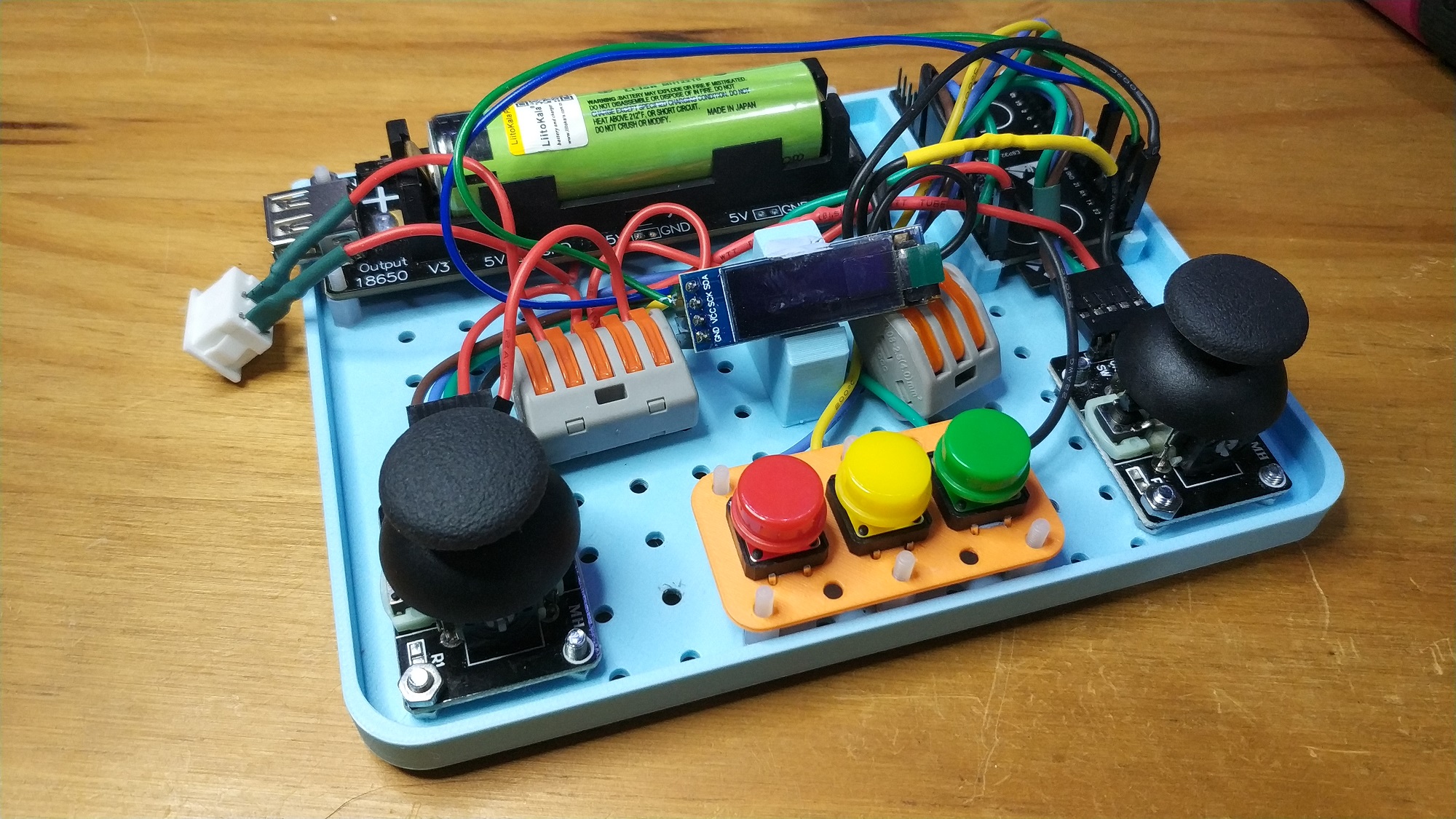 ESParto Cyberdeck : An ESP32-based remote control for your RC projects by Vodzurk | Download ...
