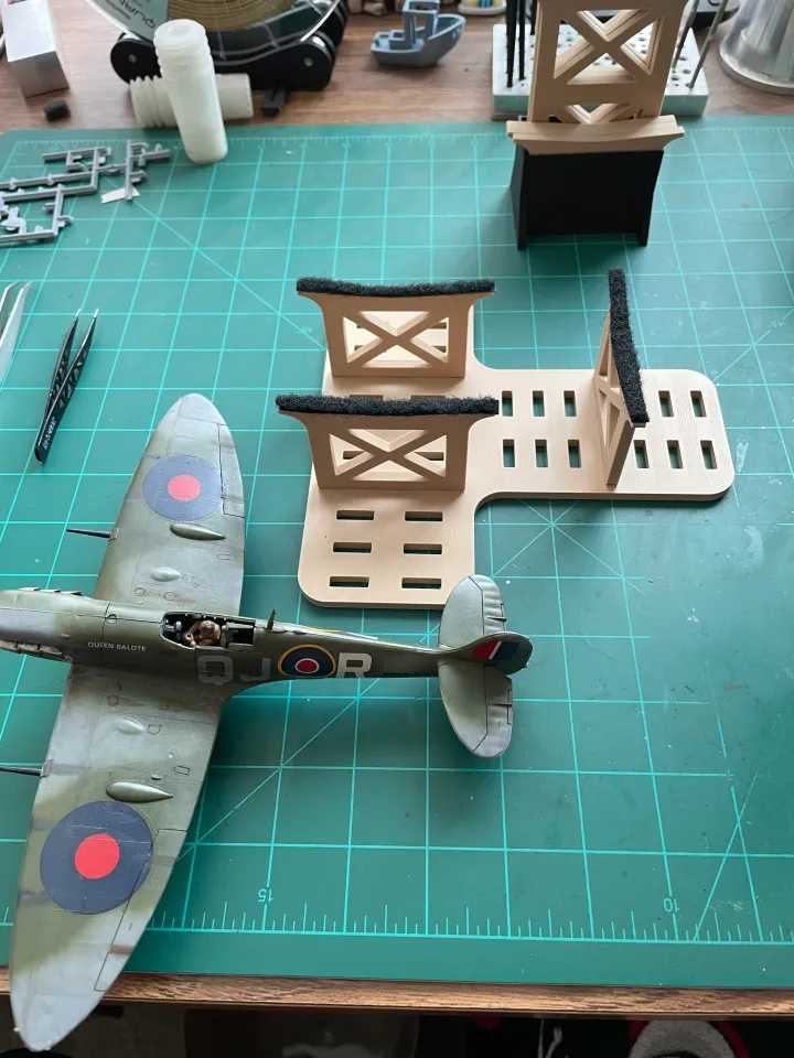 Model Plane Build Stand by LakeKing831 | Download free STL model ...