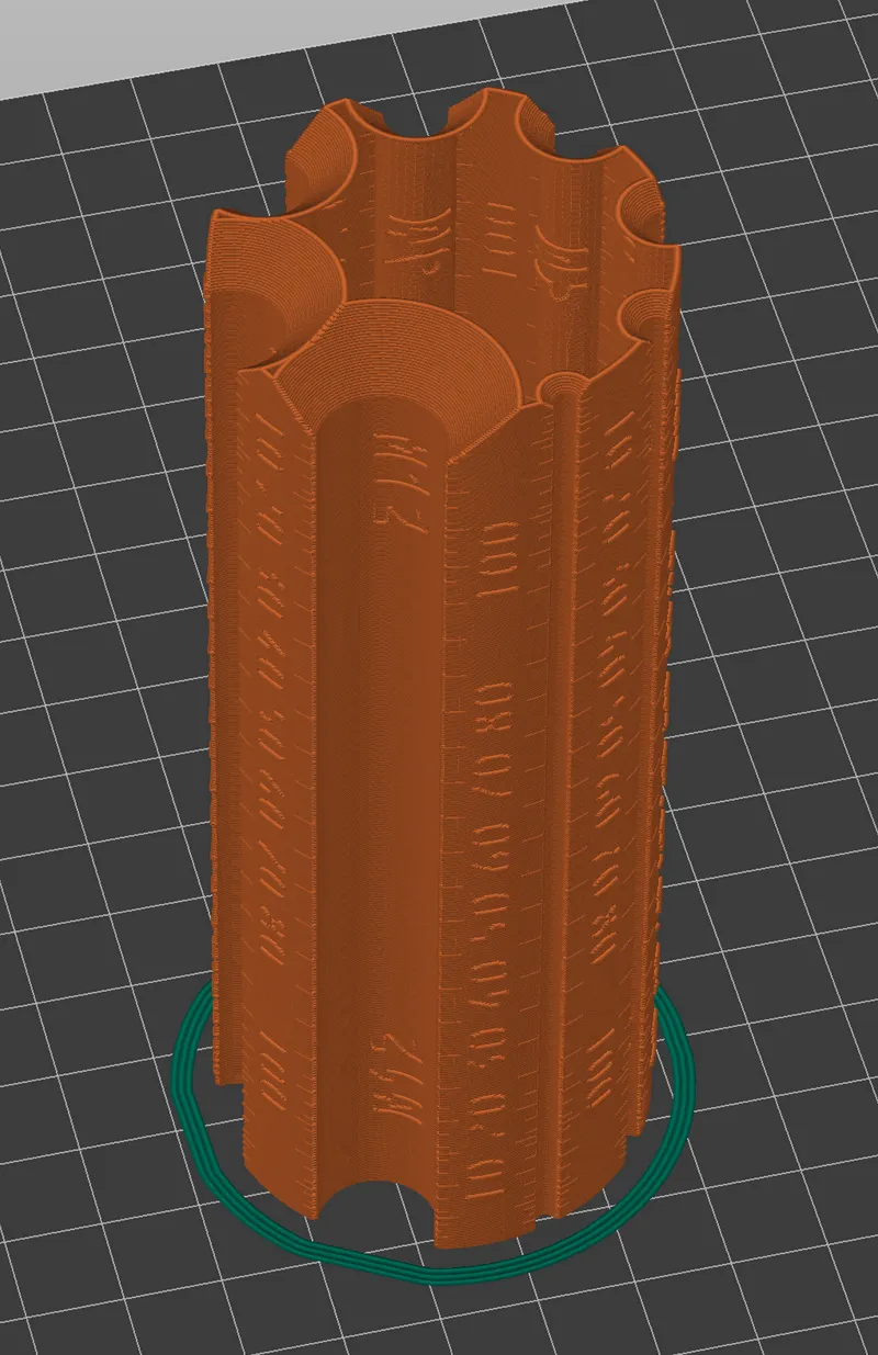 Screw measuring tool, Metric M1.6 to M12 by AMT | Download free STL ...