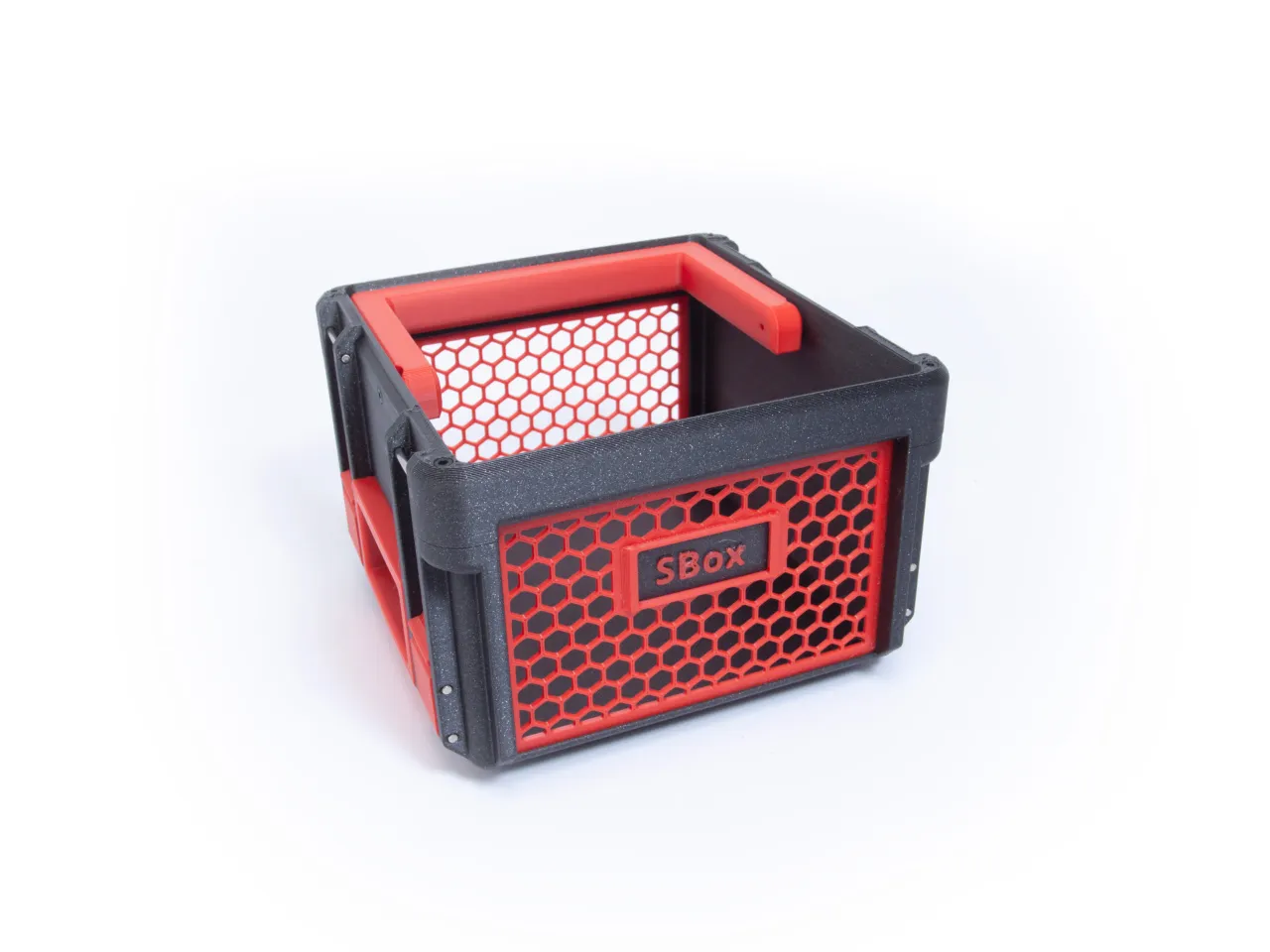 SBox for MINI - Perforated Crate by Michal Fanta | Download free STL model | Printables.com