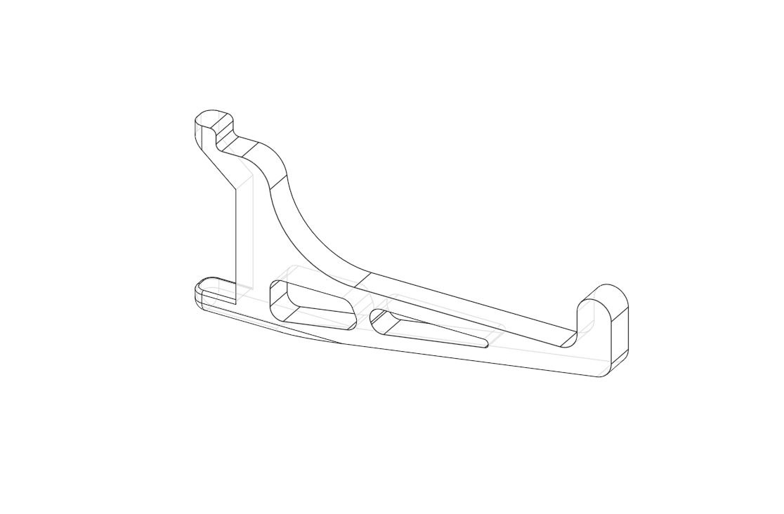 Pegboard Hook (1 inch) by Collin | Download free STL model | Printables.com