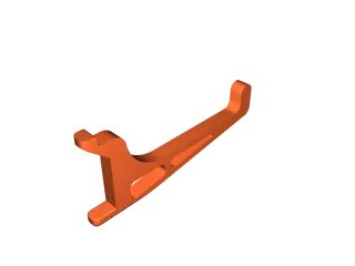 Pegboard Hook (1 inch) by Collin | Download free STL model | Printables.com