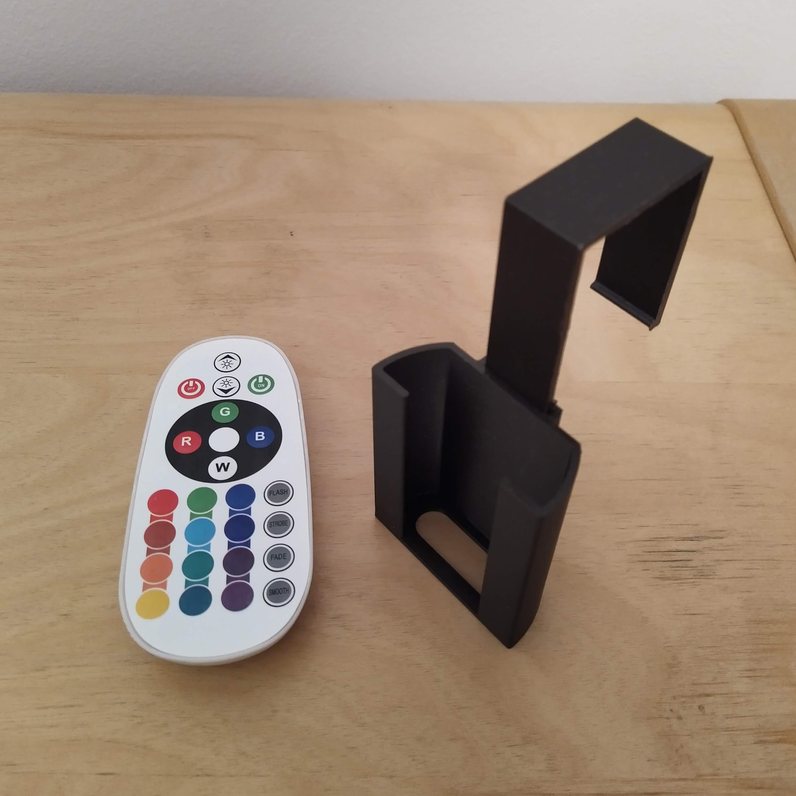 Led remote holder by martin.demling | Download free STL model ...