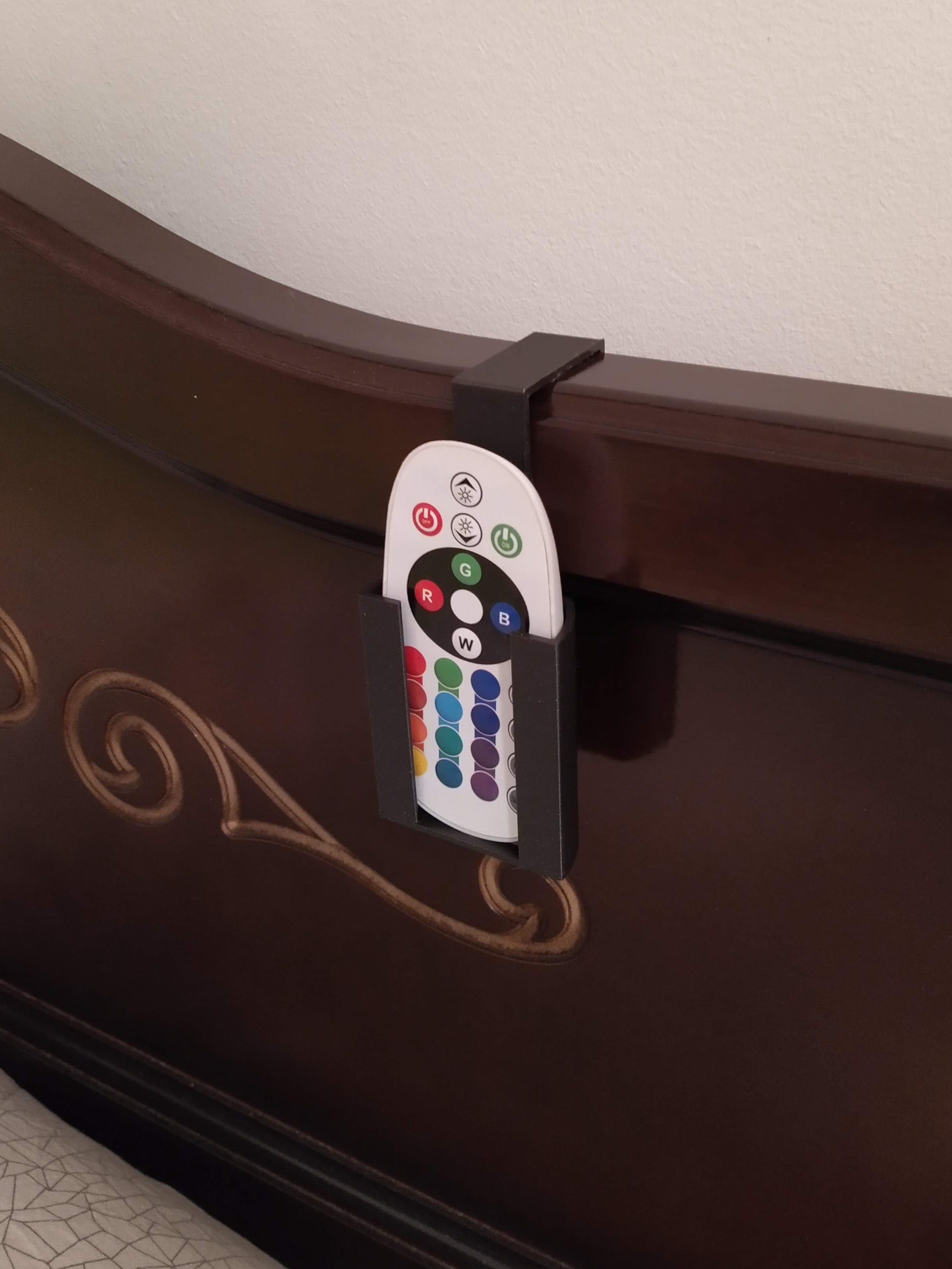 Led remote holder by martin.demling | Download free STL model ...