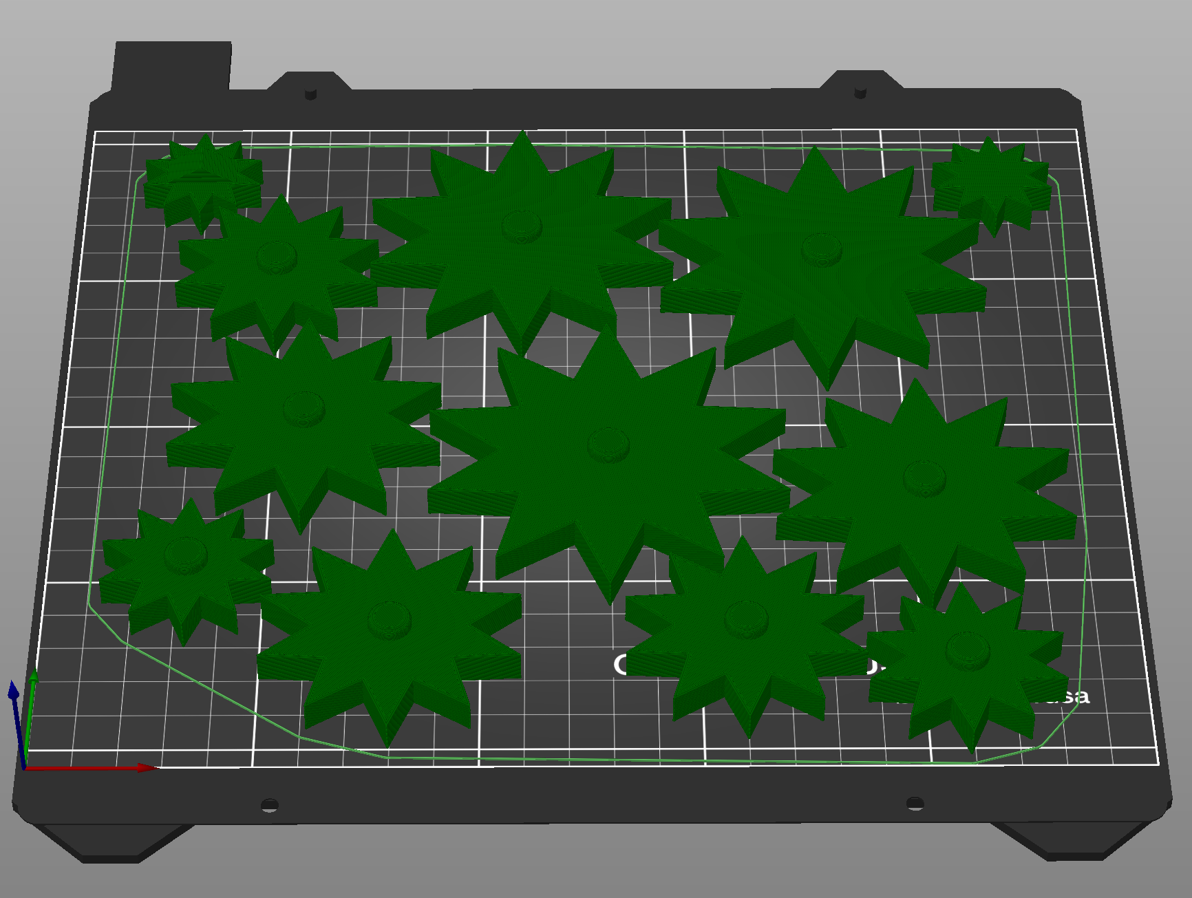 Christmas tree stacking toy/decoration by Kabliga | Download free STL ...