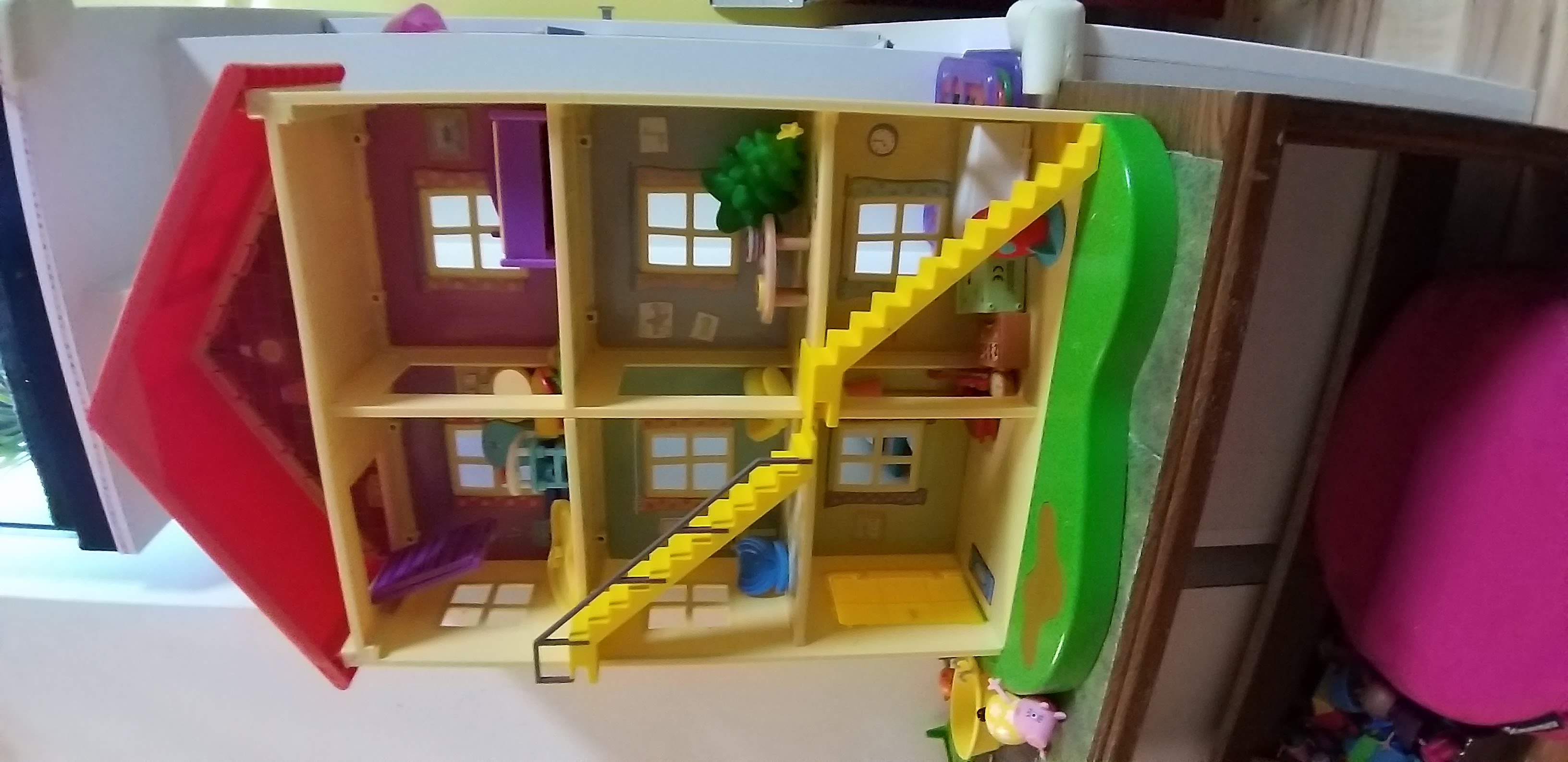 Peppa Pig House Stairs / with or without Rail by Maxter3D | Download ...